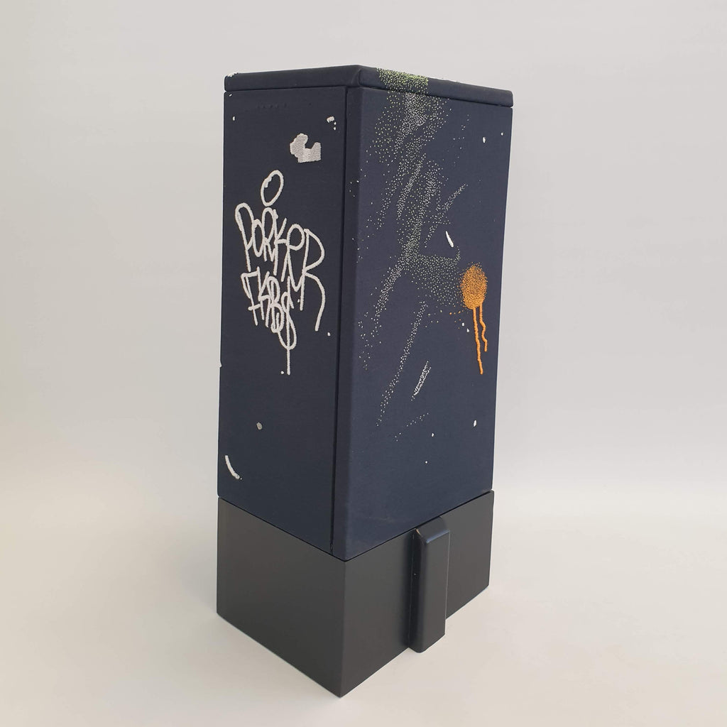 Black Electrical Box with Graffiti – Masterworks Gallery NZ