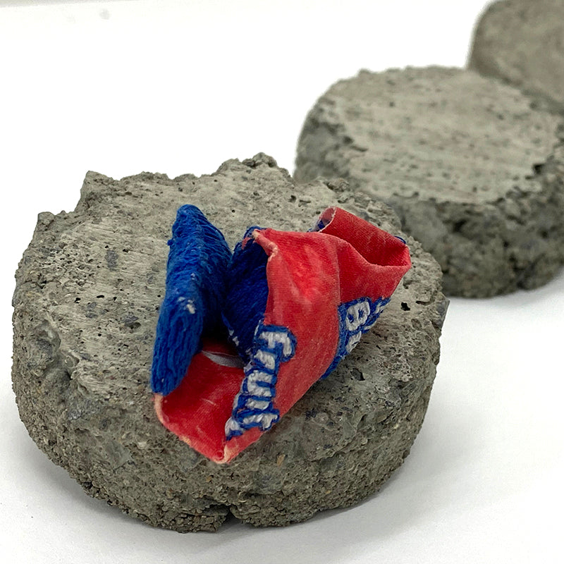 Screwed up - Fruit burst wrapper, 2021 – Masterworks Gallery NZ